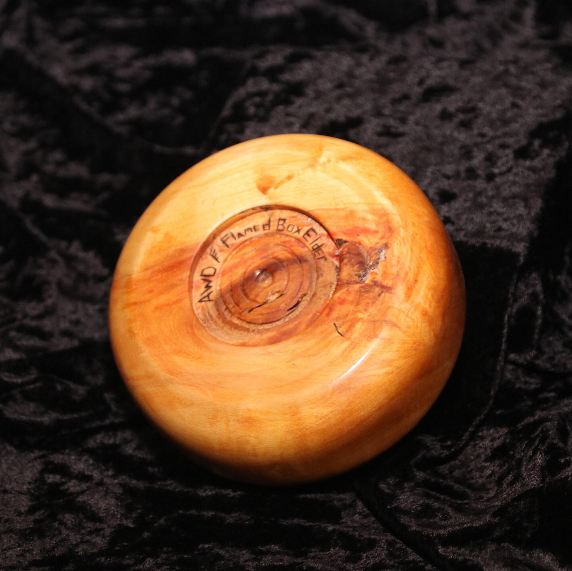 Flamed Box Elder Vessel - Etsy