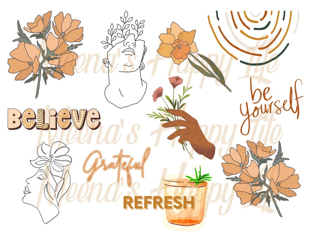 Believe Printable, Journaling Kit, Planner Kit, Ephemera, Journal Kit ...