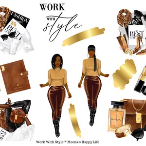Printable Stickers,work With Style, Planner Printable,black Women ...