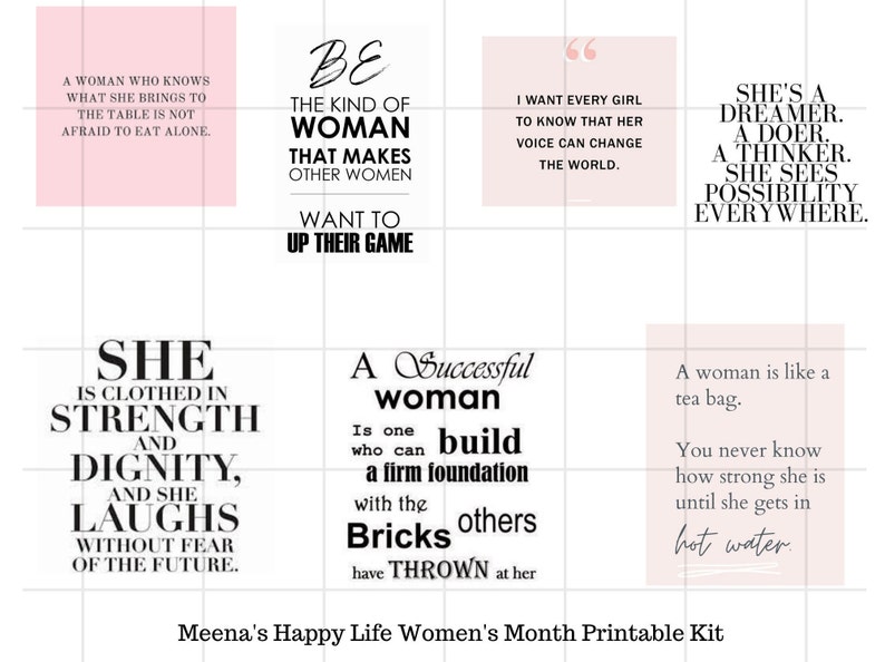 Motivated Beauty Printable, African American Women, Black Women ...