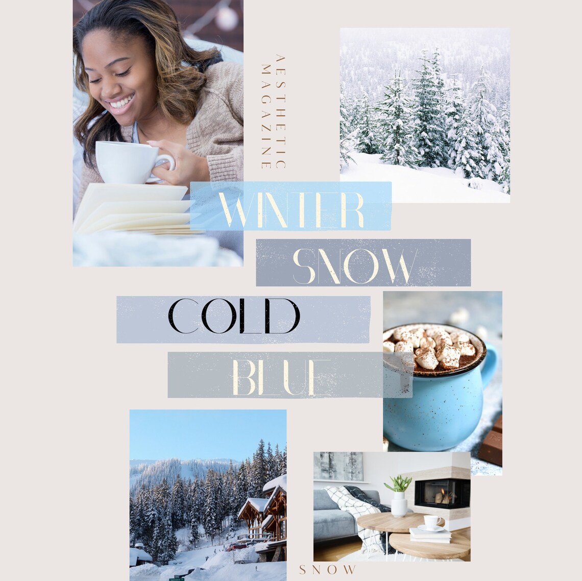 Winter Snow Dashboard, Planner Dashboard, Classic Happy Planner ...