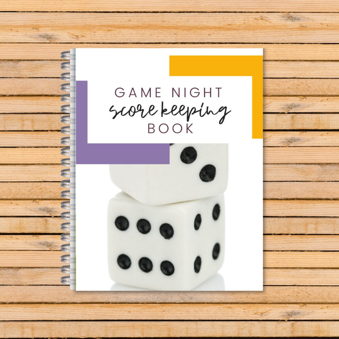 Printable Game Score Keeping Sheet Score Cards Family Game Night ...