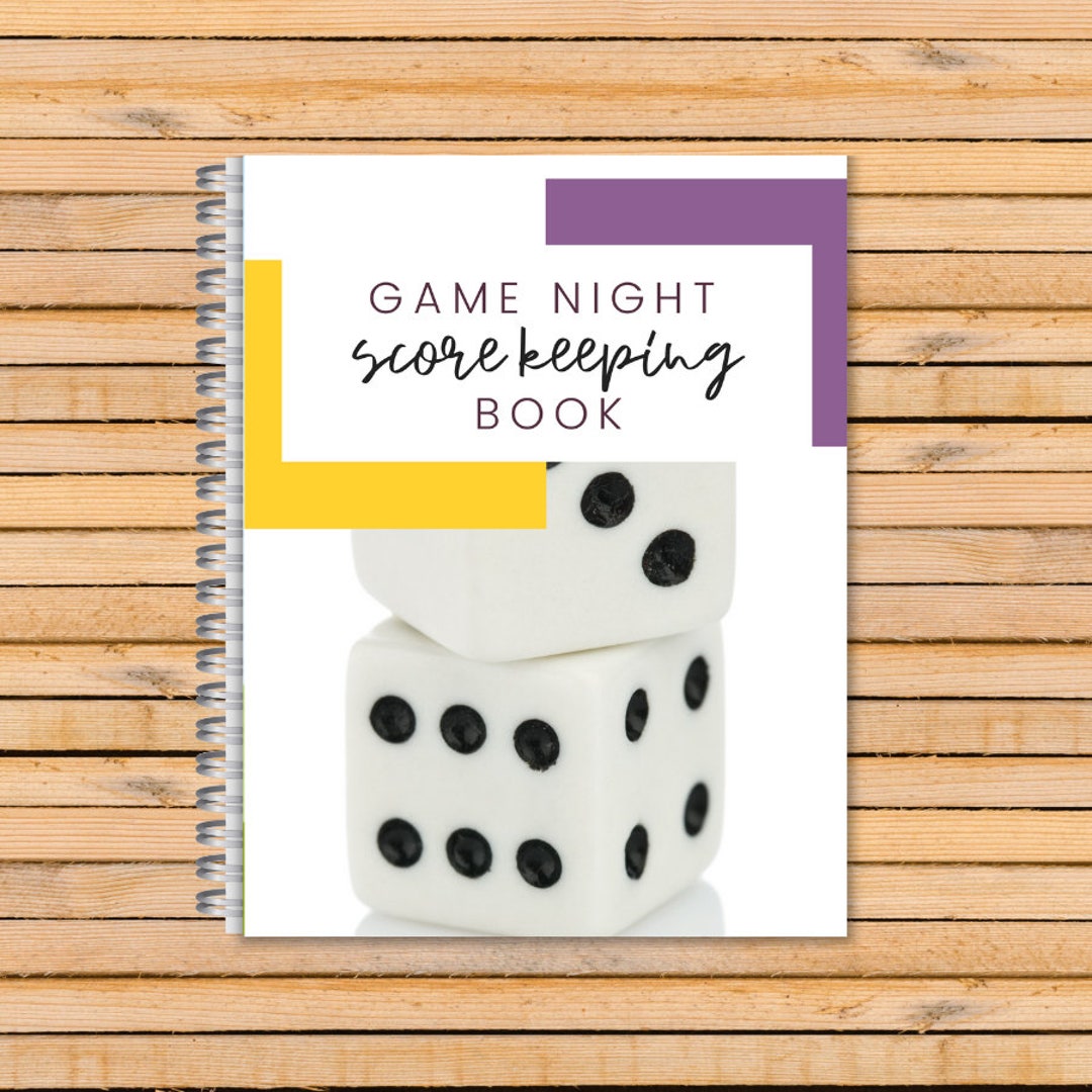 Printable Game Score Keeping Sheet | Score Cards | Family Game Night ...