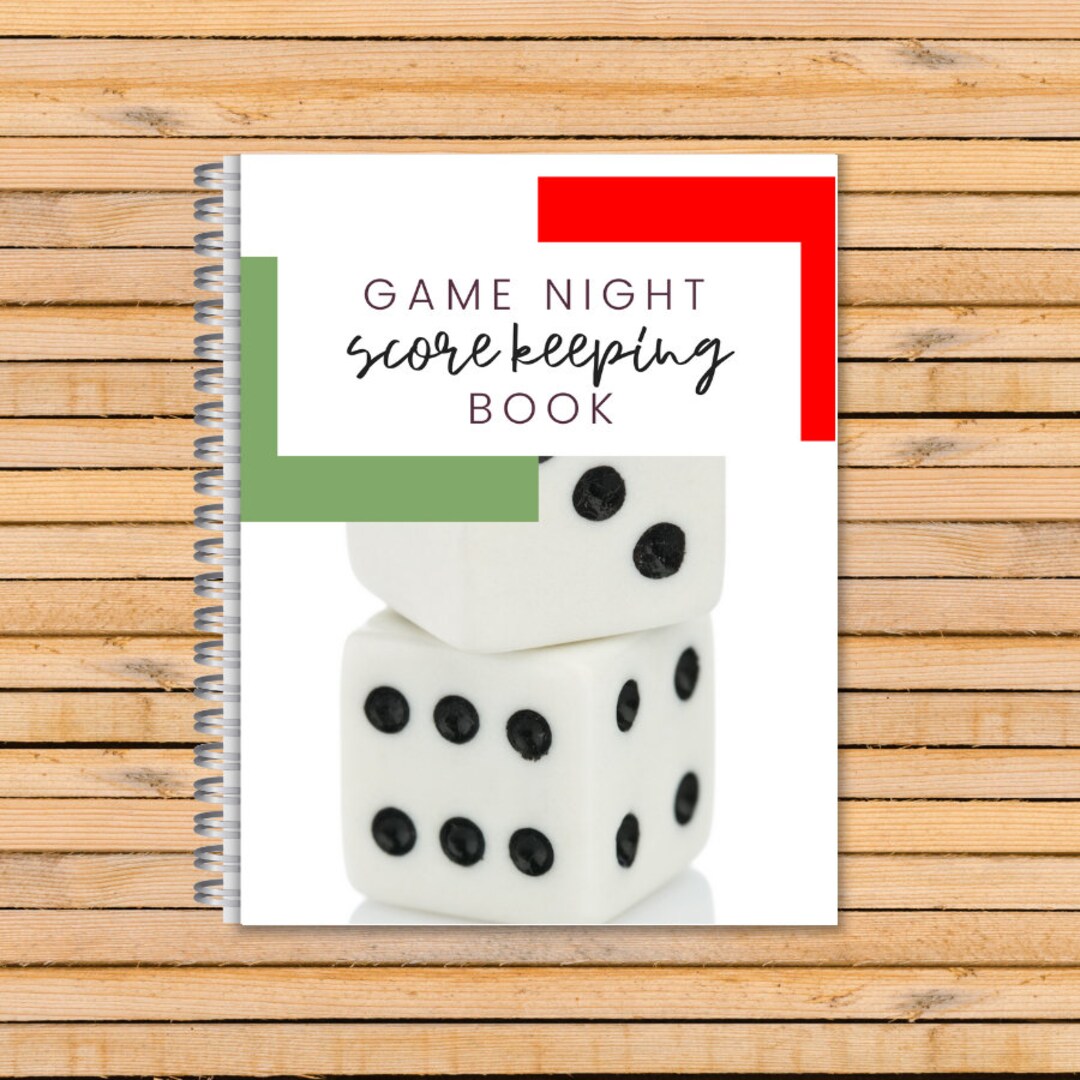 Printable Game Score Keeping Sheet | Score Cards | Family Game Night ...