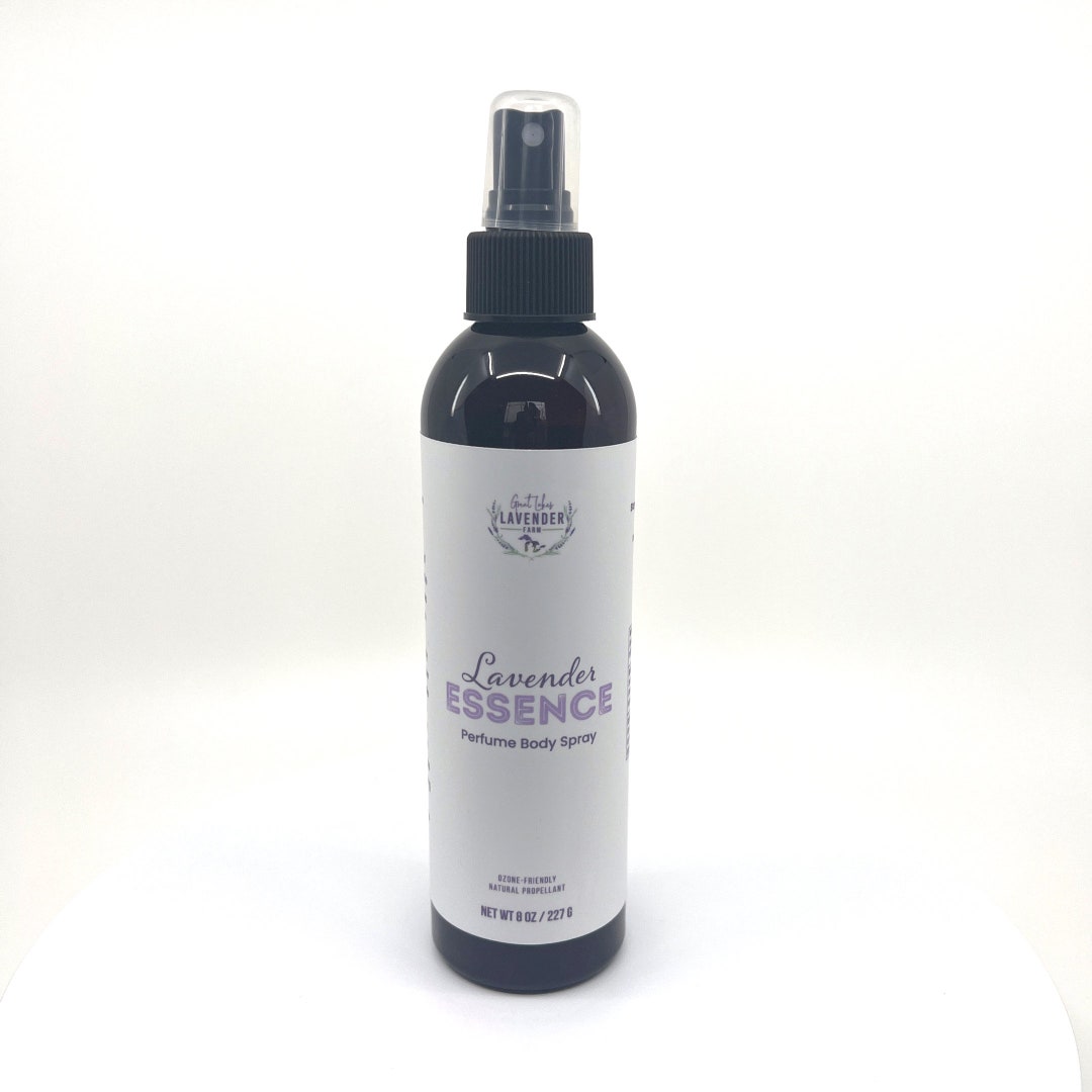 Lavender Essence Perfume Body Spray - 8 Oz - Great Lakes Lavender Farm ...