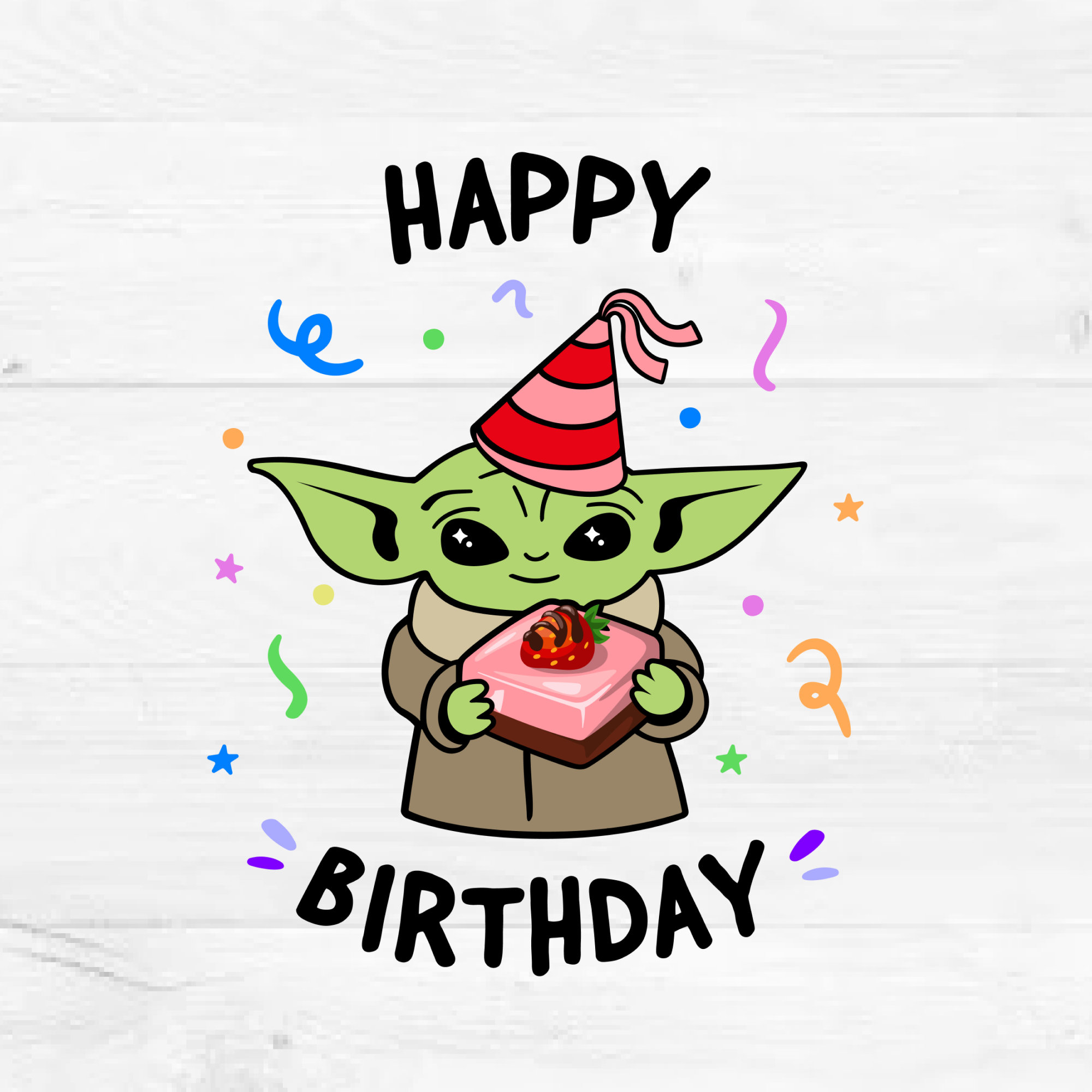 Baby Yoda Svg Its My Birthday Svg Happy Birthday Svg Baby | Etsy