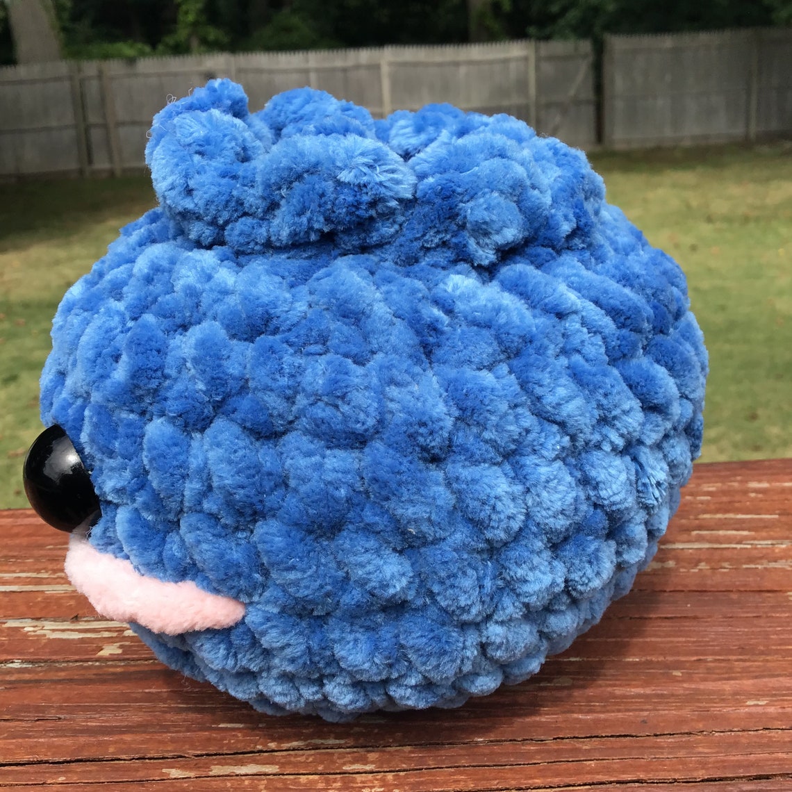 Crochet Chunky Blueberry |amigurumi Blueberry| Stuffed Animal - Etsy