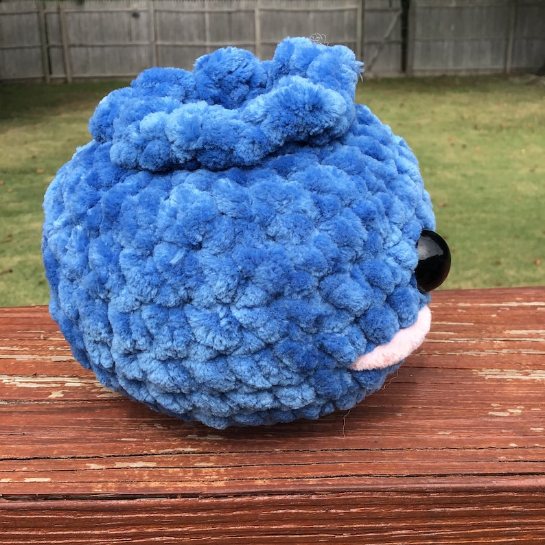 Crochet Chunky Blueberry |amigurumi Blueberry| Stuffed Animal - Etsy