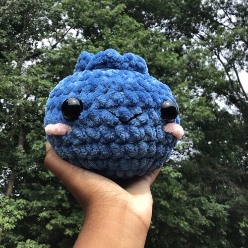 Crochet Chunky Blueberry amigurumi Blueberry Stuffed Animal - Etsy
