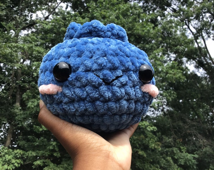 Crochet Chunky Blueberry amigurumi Blueberry Stuffed Animal - Etsy