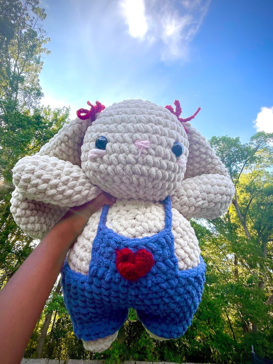 Crochet Chunky Bunny Rabbit |amigurumi Rabbit | Stuffed Animal - Etsy