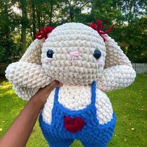 Crochet Chunky Bunny Rabbit |amigurumi Rabbit | Stuffed Animal - Etsy
