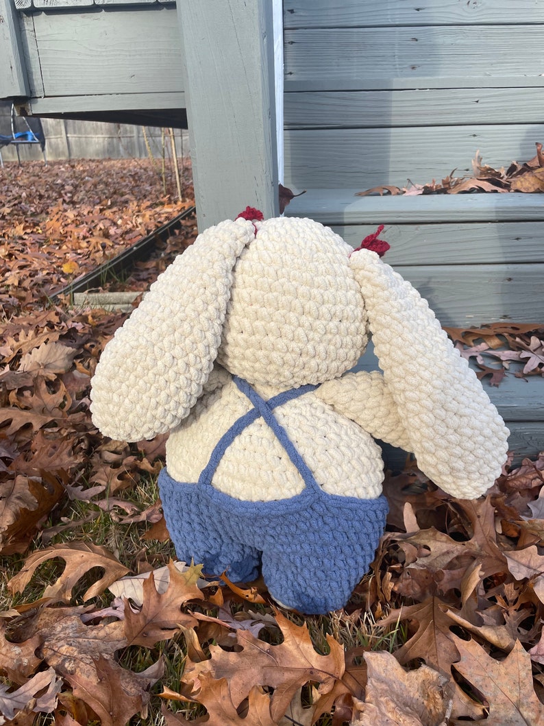 Crochet Chunky Bunny Rabbit |amigurumi Rabbit | Stuffed Animal - Etsy
