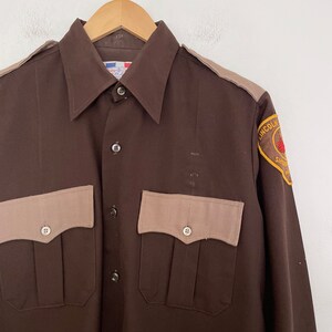 VTG 70s Main SHERIFFS DEP. Flying Cross BUTTON_UP - Etsy