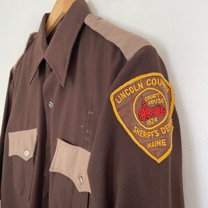 VTG 70s Main SHERIFFS DEP. Flying Cross BUTTON_UP - Etsy