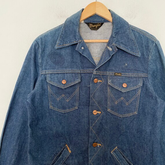 70s WRANGLER Denim CHORE_JACKET - Gem