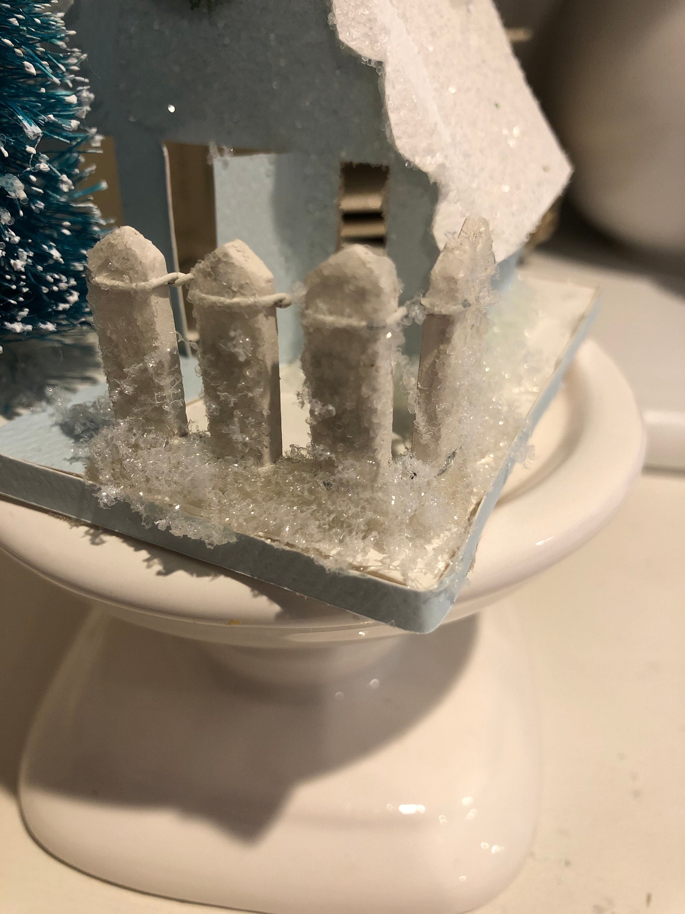 Snowy Lane Village Kit - Etsy