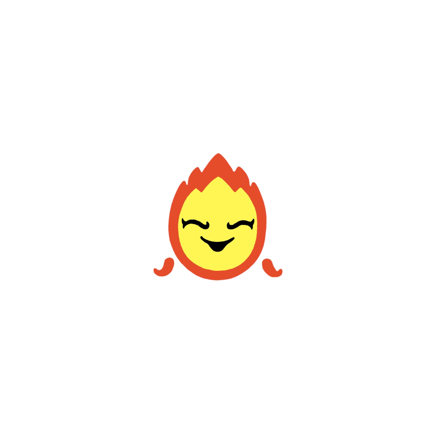 Polymer Clay Fire Character Figurine Sculpture - Etsy