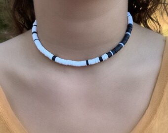 Summer Sunset Heishi Choker Necklace Outer Banks Kiara Necklace Surf ...