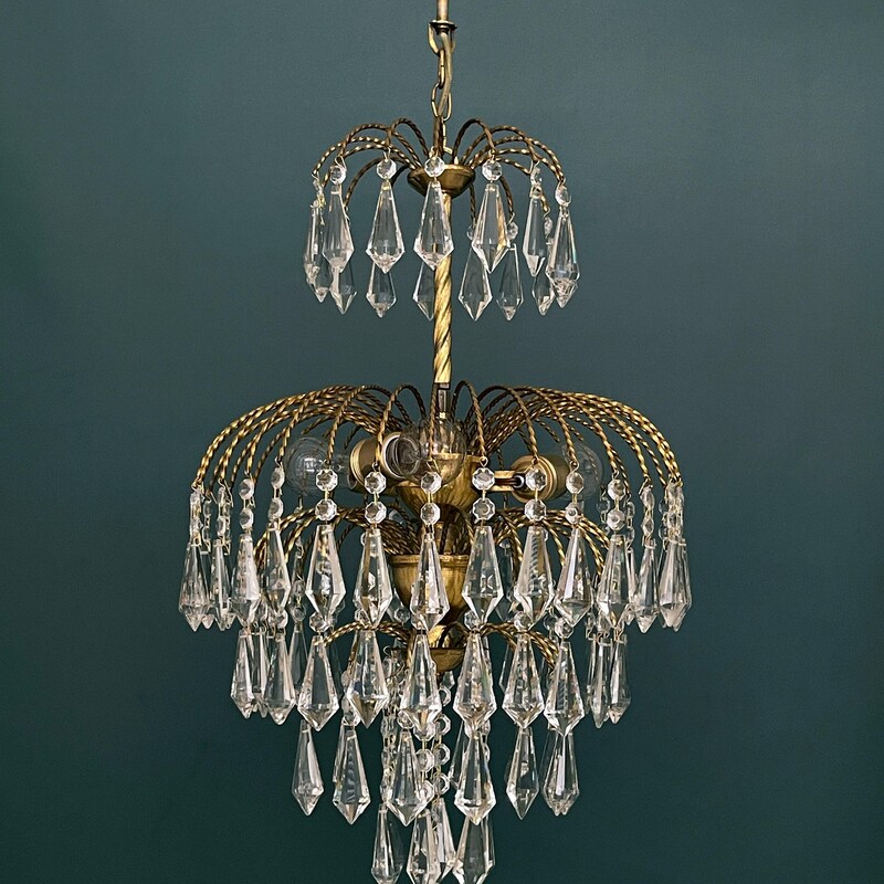 Waterfall Chandelier - Etsy
