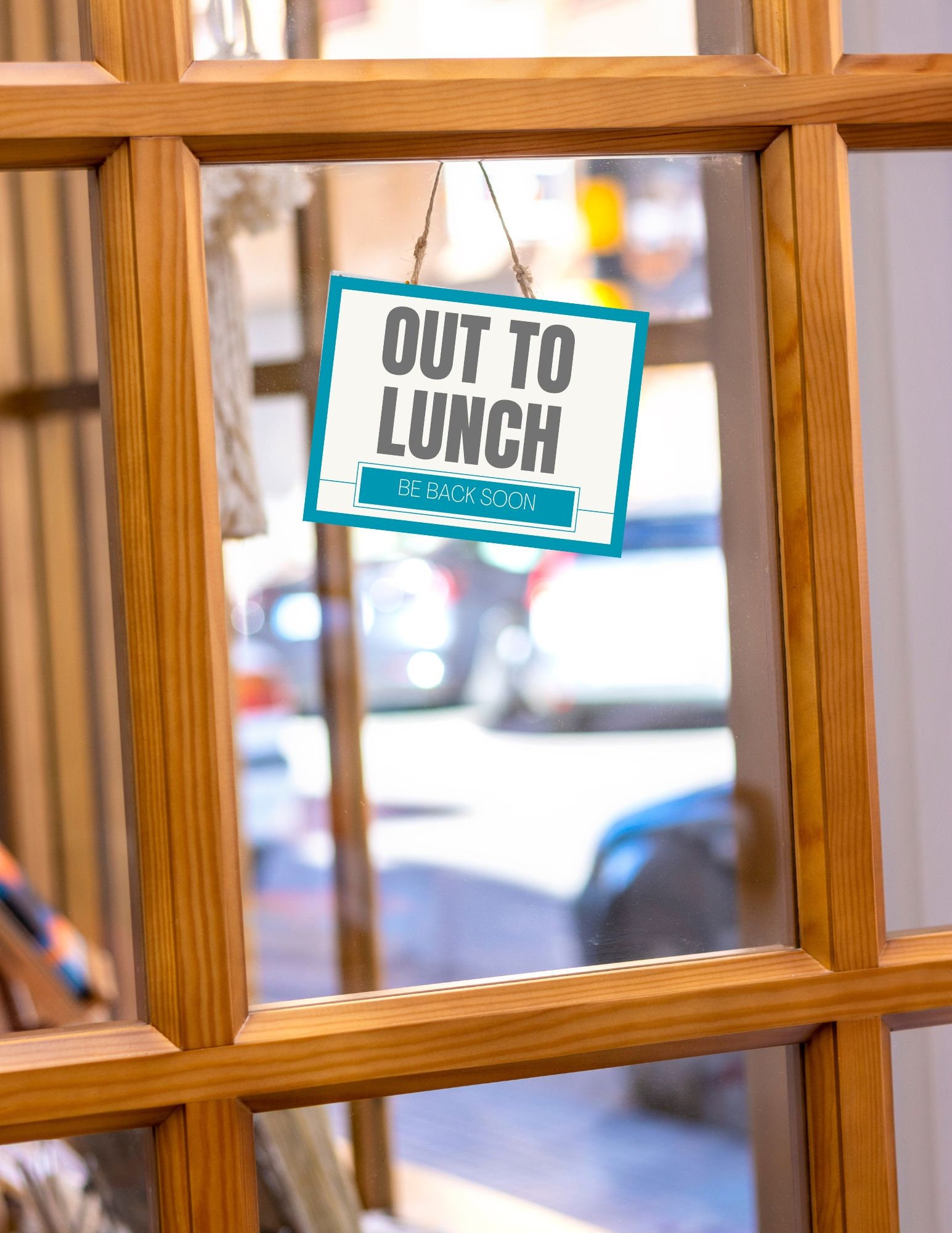 Out to Lunch Sign Printable | Lunch Break Sign | Office Door Sign ...