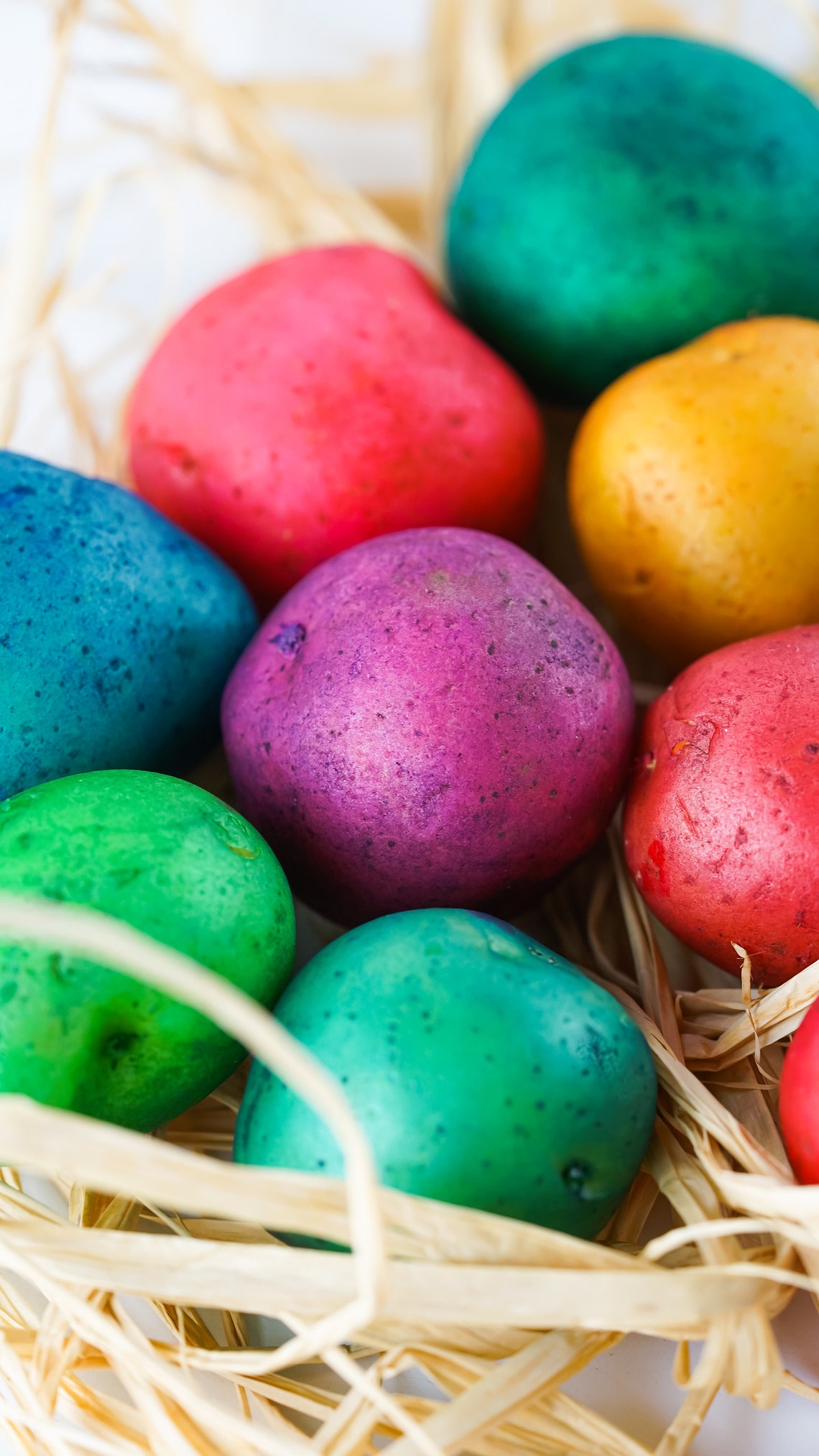 Potato Easter Egg Dying Instructions Alternative Easter Egg Dying