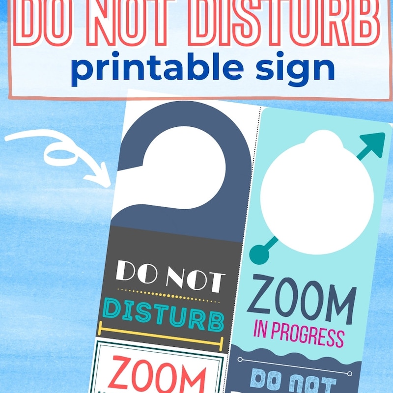 Do Not Disturb Sign - Etsy