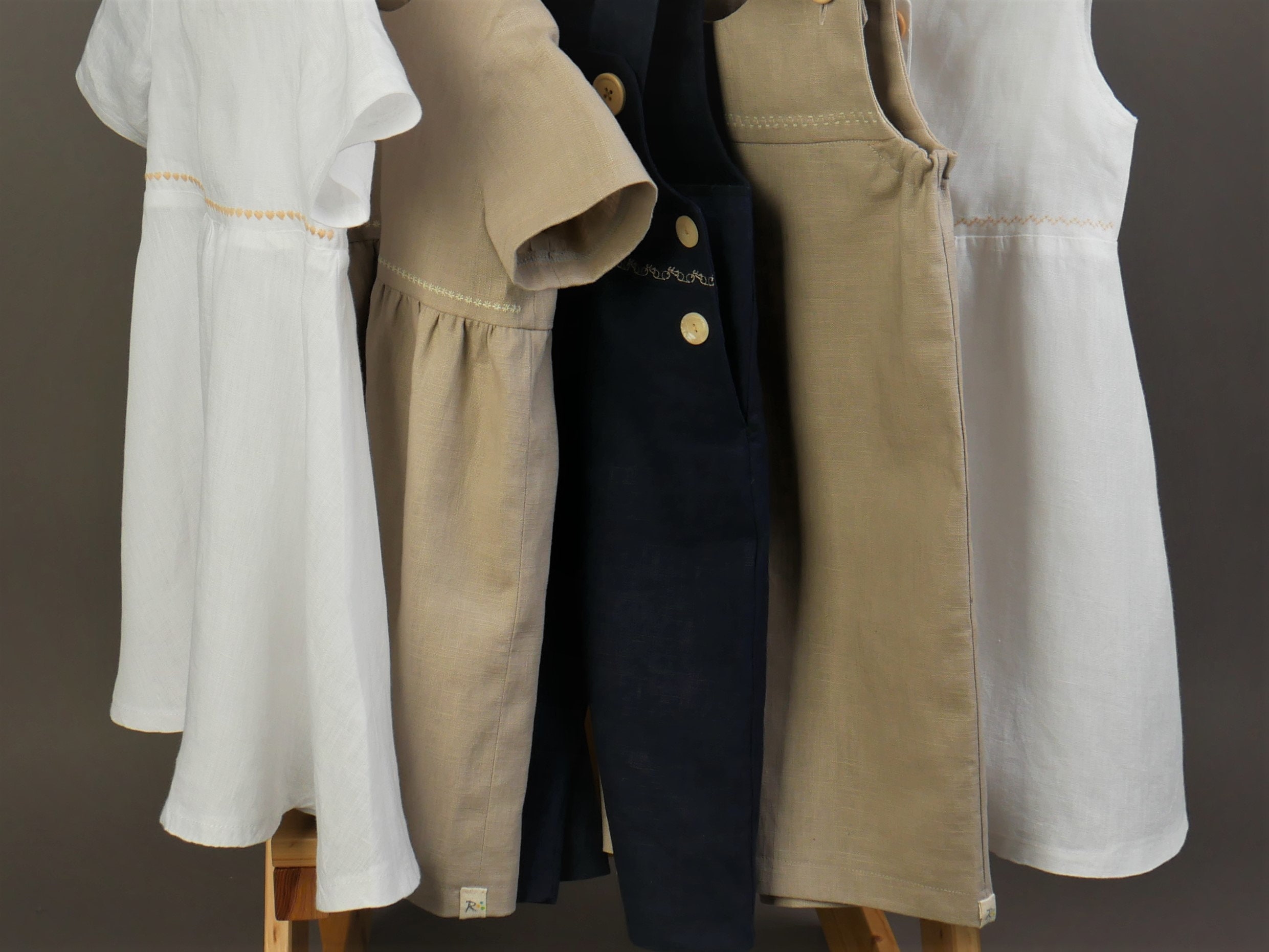 Natural Linen Dress - Etsy