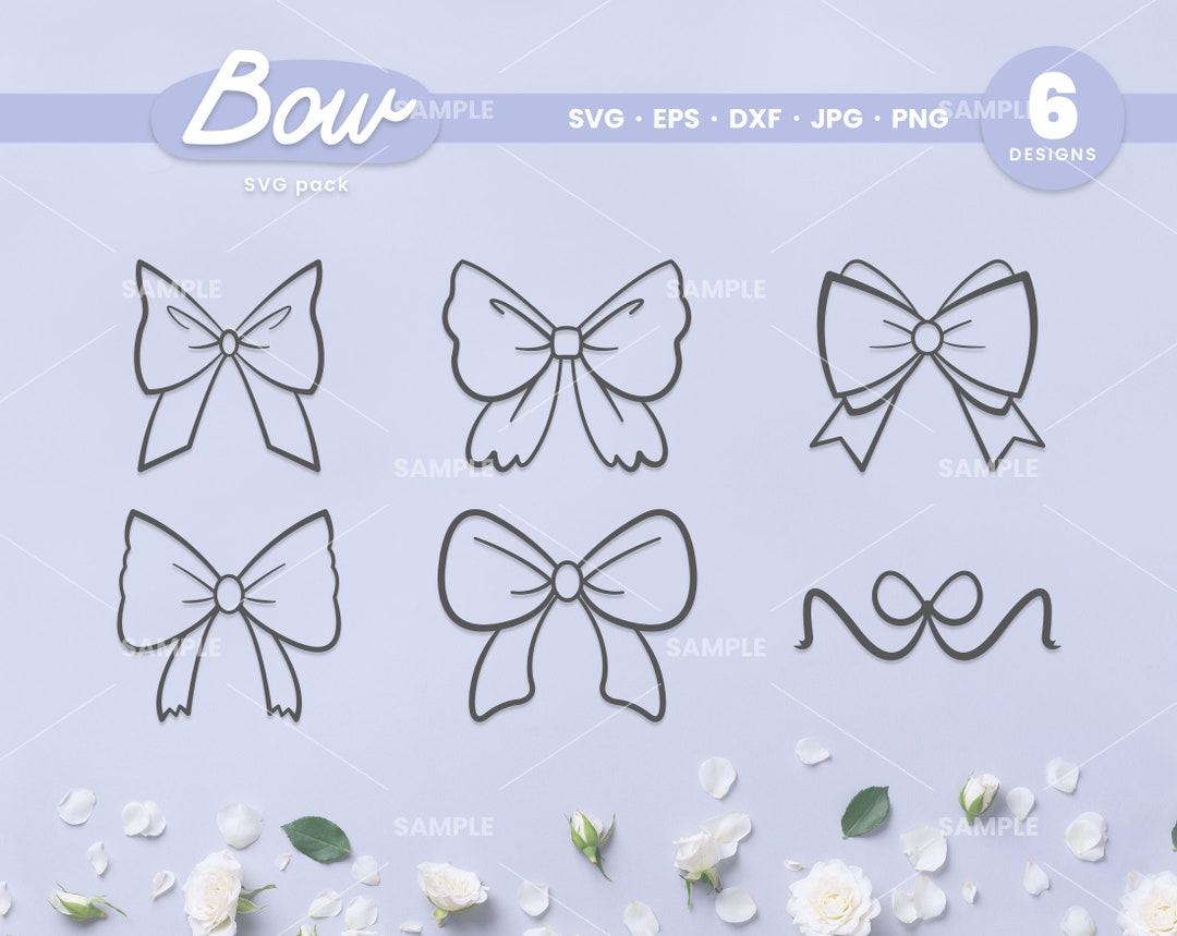 Bows SVG Pack 9 | Bow SVG File, Bow Vector, Bow Clipart, Bow Svg Bundle ...