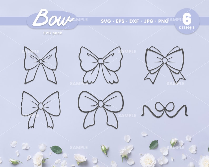 Bows SVG Pack 9 | Bow SVG File, Bow Vector, Bow Clipart, Bow Svg Bundle ...