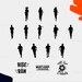 30 Running SVG Pack | Runner SVG, Runner Clipart Svg, Running People ...