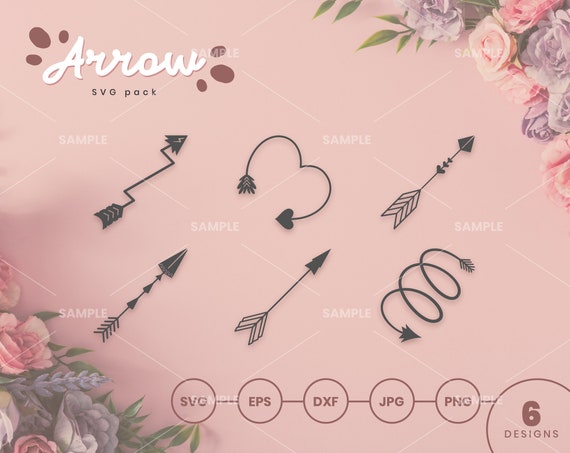 Arrows SVG Pack 10 Arrow SVG Bundle Arrow Cut File Clipart - Etsy