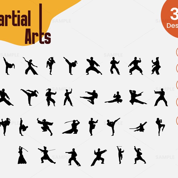 Martial Arts Pattern - Etsy