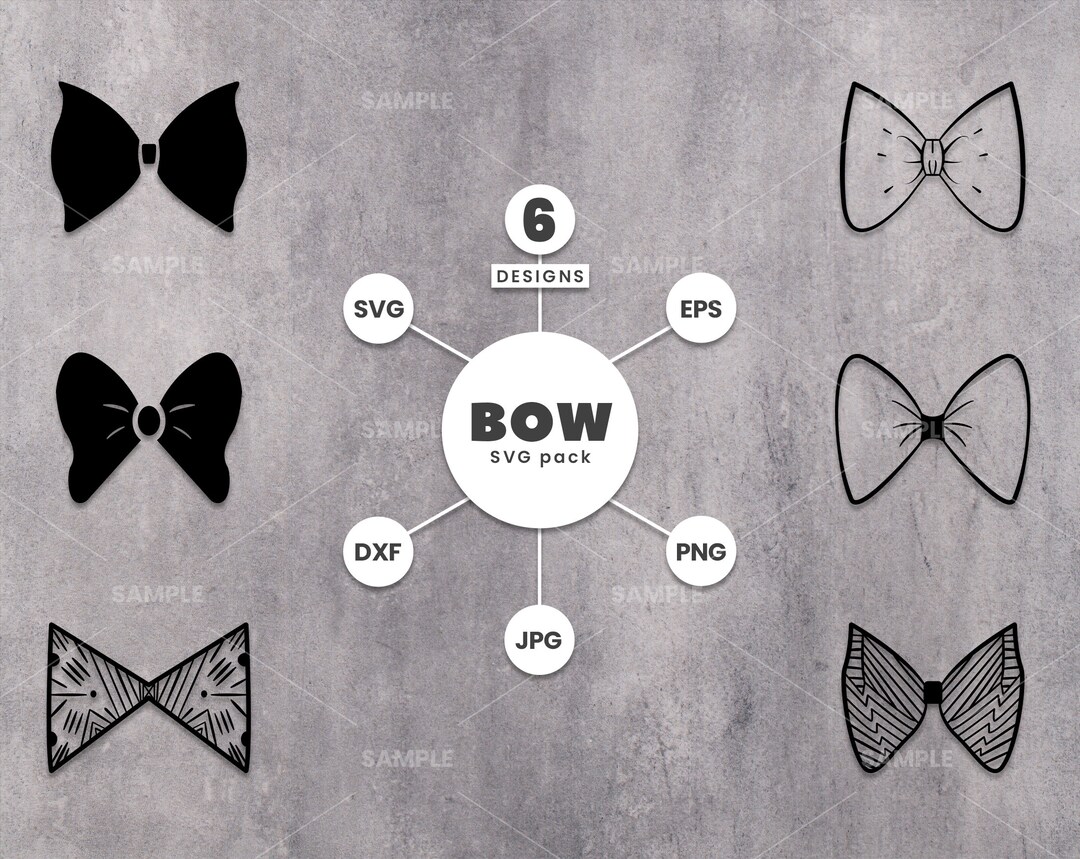 Bows SVG Pack 2 | Bow SVG File, Bow Vector, Bow Clipart, Bow Svg Bundle ...