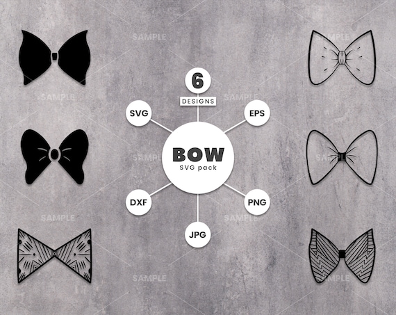 Bows SVG Pack 2 Bow SVG File Bow Vector Bow Clipart Bow - Etsy