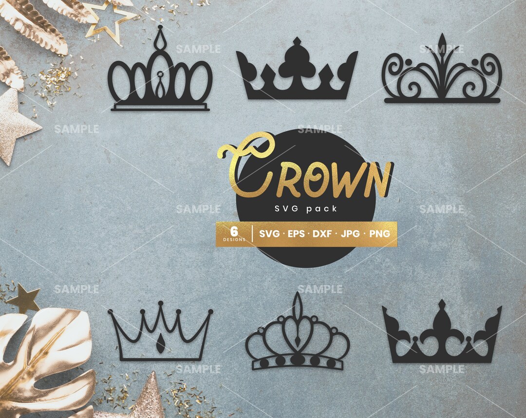 Crown SVG Pack 2 | Royal Crown Svg, King Crown SVG, Queen Crown SVG ...