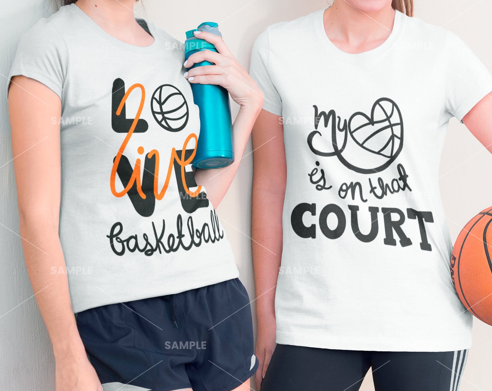 Basketball SVG Pack 8 Basketball SVG for Cricut, Silhouette, Basketball ...