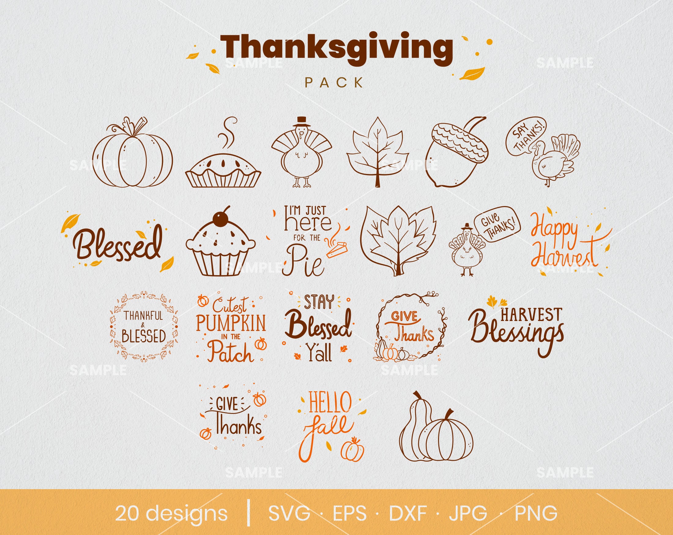 Thanksgiving SVG | Thanksgiving Clipart, Thanksgiving Svg Files for ...