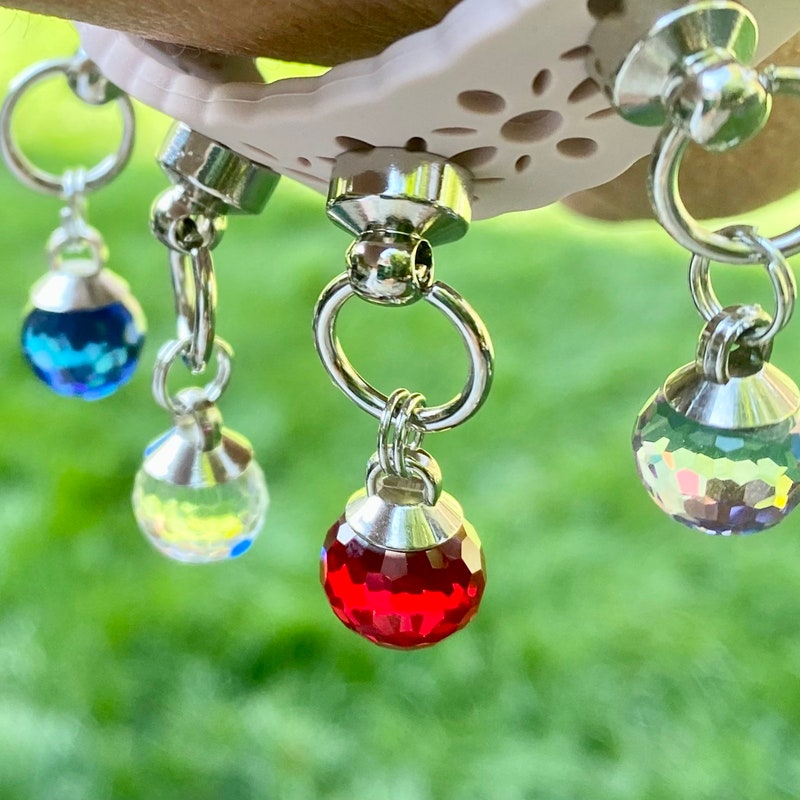 Crystal Ball Charm - Etsy