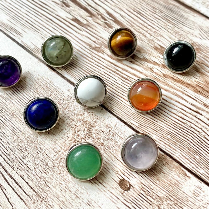 Stone Buttons - Etsy