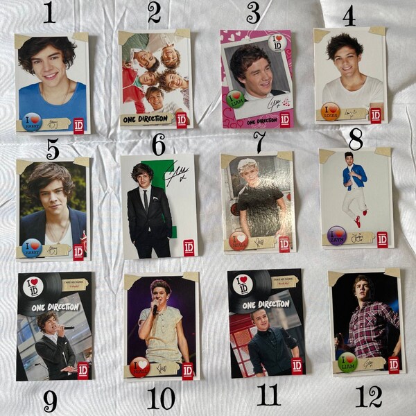 One Direction Card - Etsy