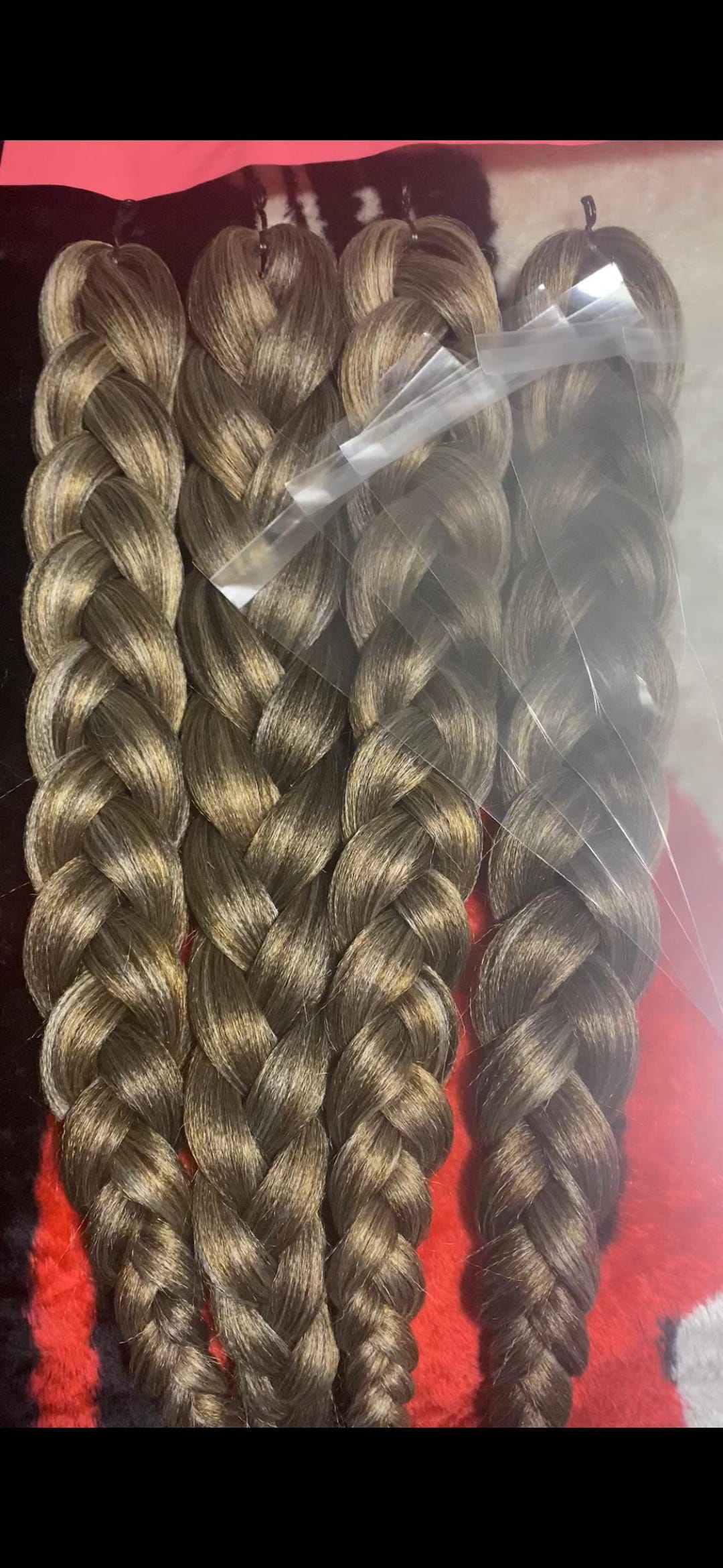 Prestreched Blended Braiding Hair - Etsy