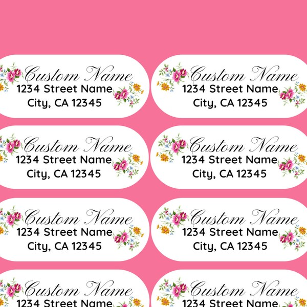 Wedding Guest List Address Labels Etsy UK