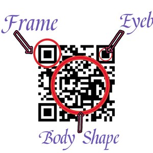 Large Custom QR Code Stickers Vinyl Decals | Etsy