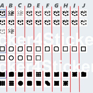 Large Custom QR Code Stickers Vinyl Decals | Etsy