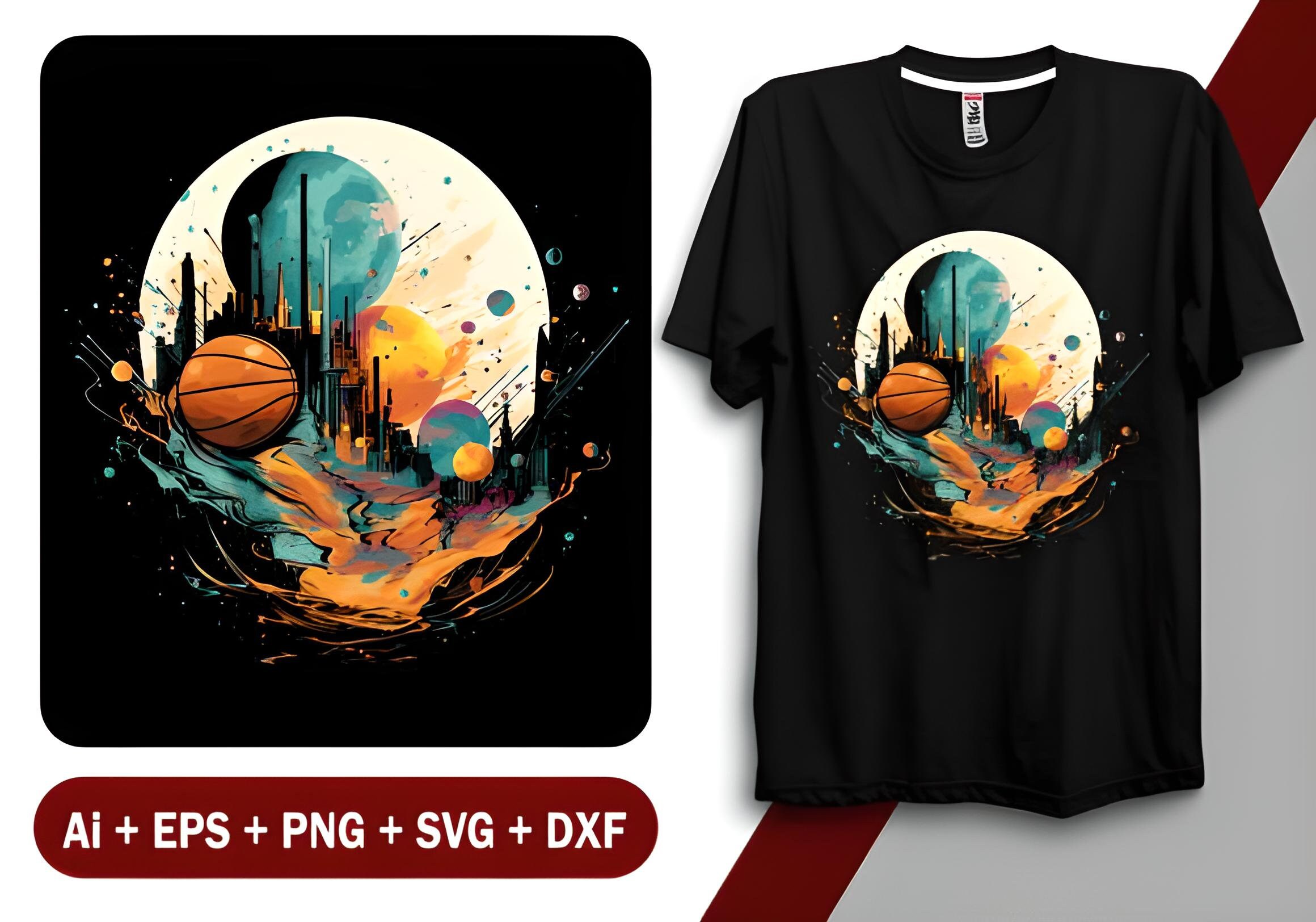 Basketball Player SVG, Dxf, Eps, Ai, Vector Files for Silhouette ...