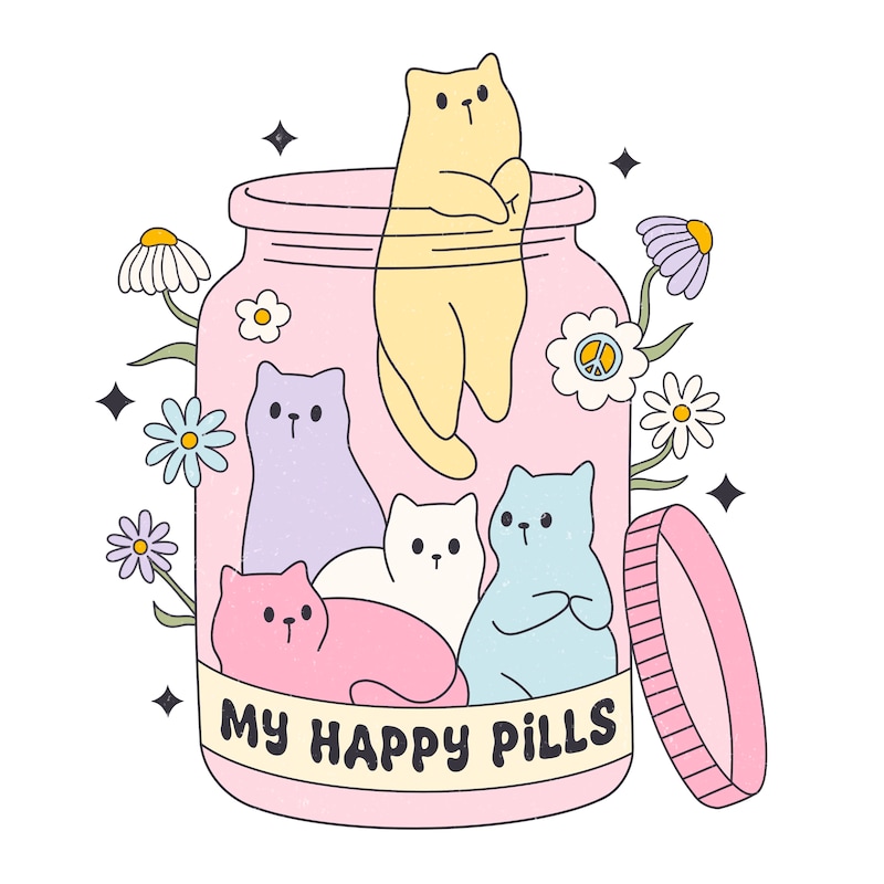 Happy Pill - Etsy