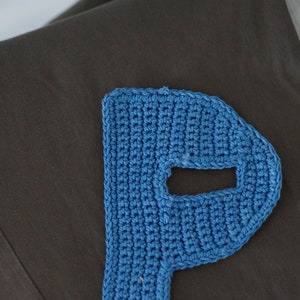 Crochet Alphabets: Letter P Crochet Pattern - Etsy