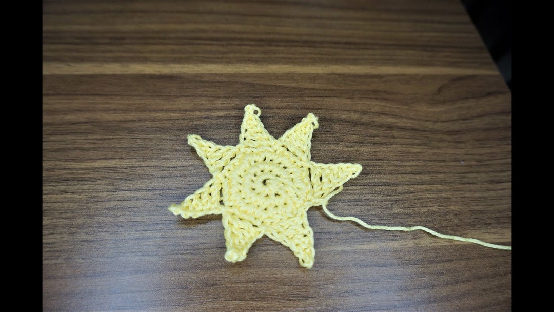 Sun Applique Crochet Pattern - Etsy