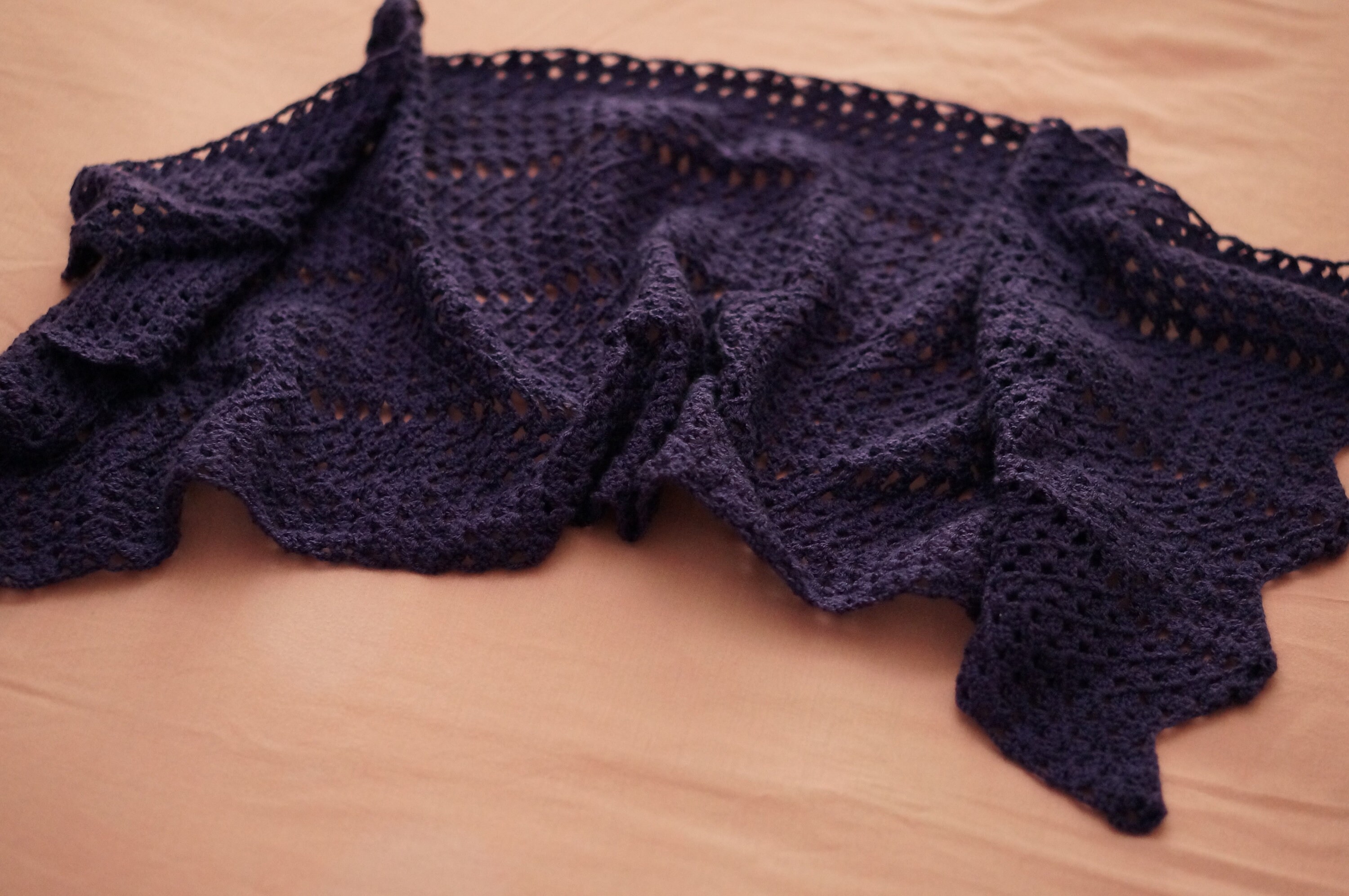 Granny Ripple Shawl Crochet Pattern - Etsy